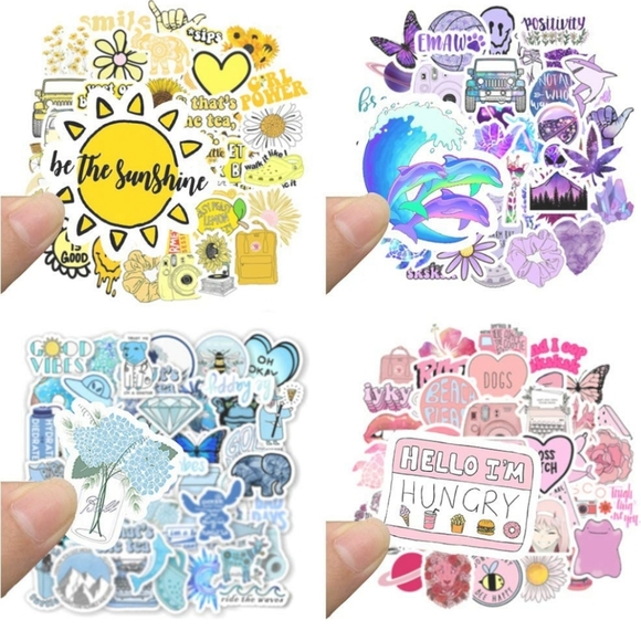 Wall Decor | 12 Random Vsco Waterproof Vinyl Sticker | Poshmark